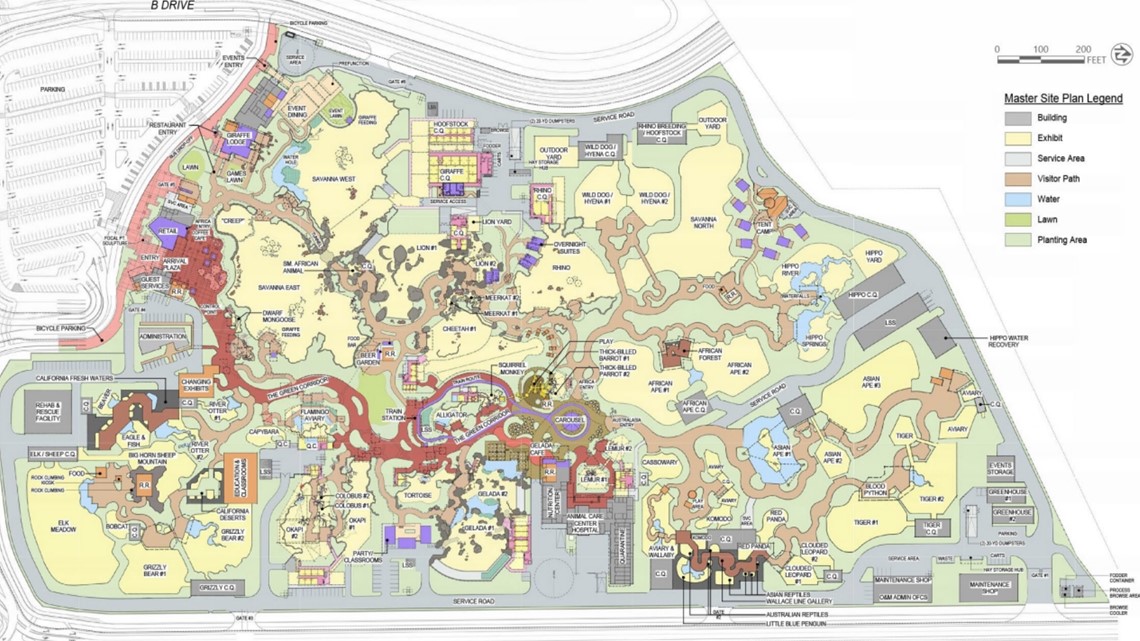 Elk Grove Zoo: First phases estimated to cost $302 million | abc10.com