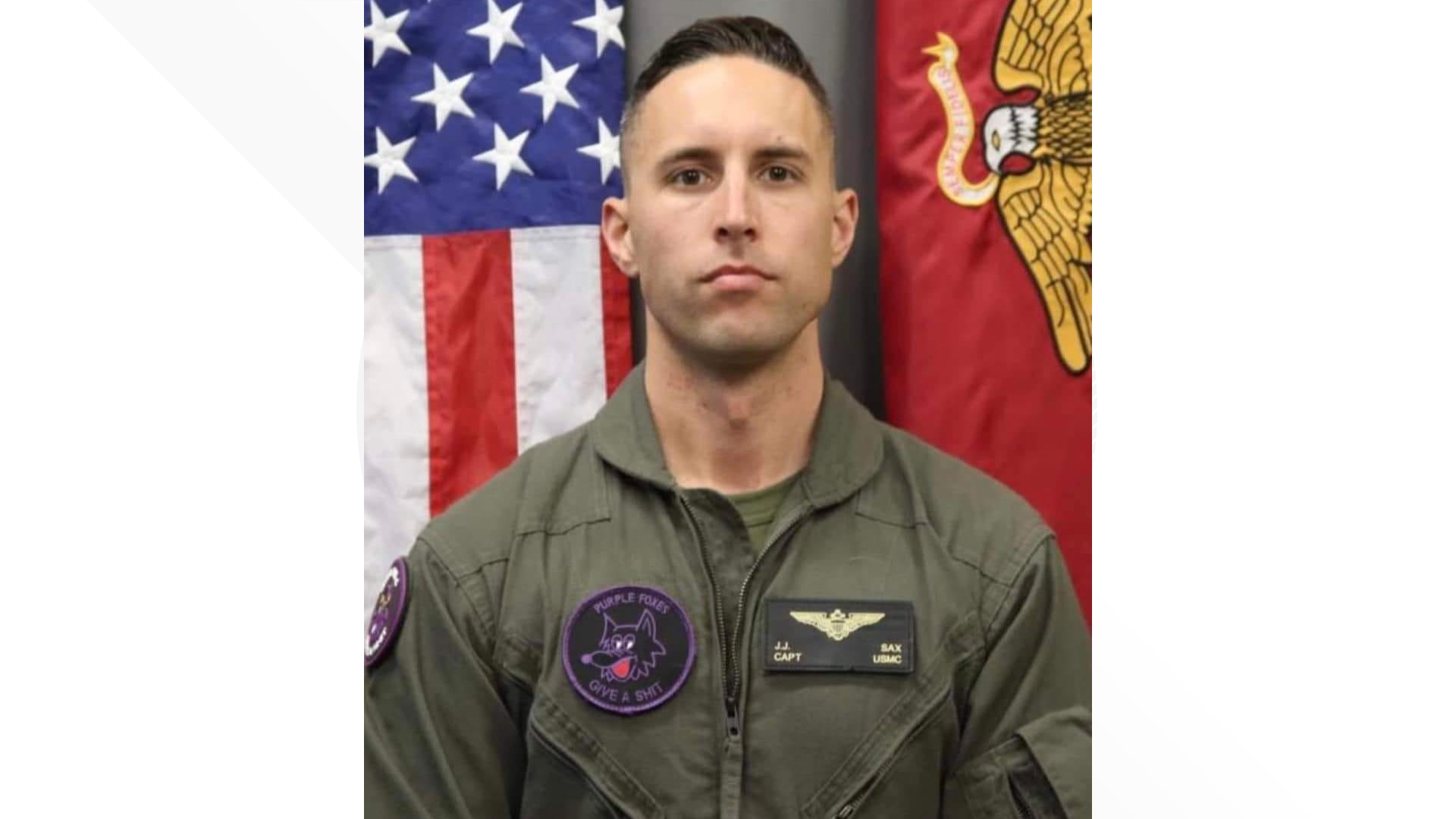 John Sax: Steve Sax calls late son, Placer Marine Capt. his hero ...