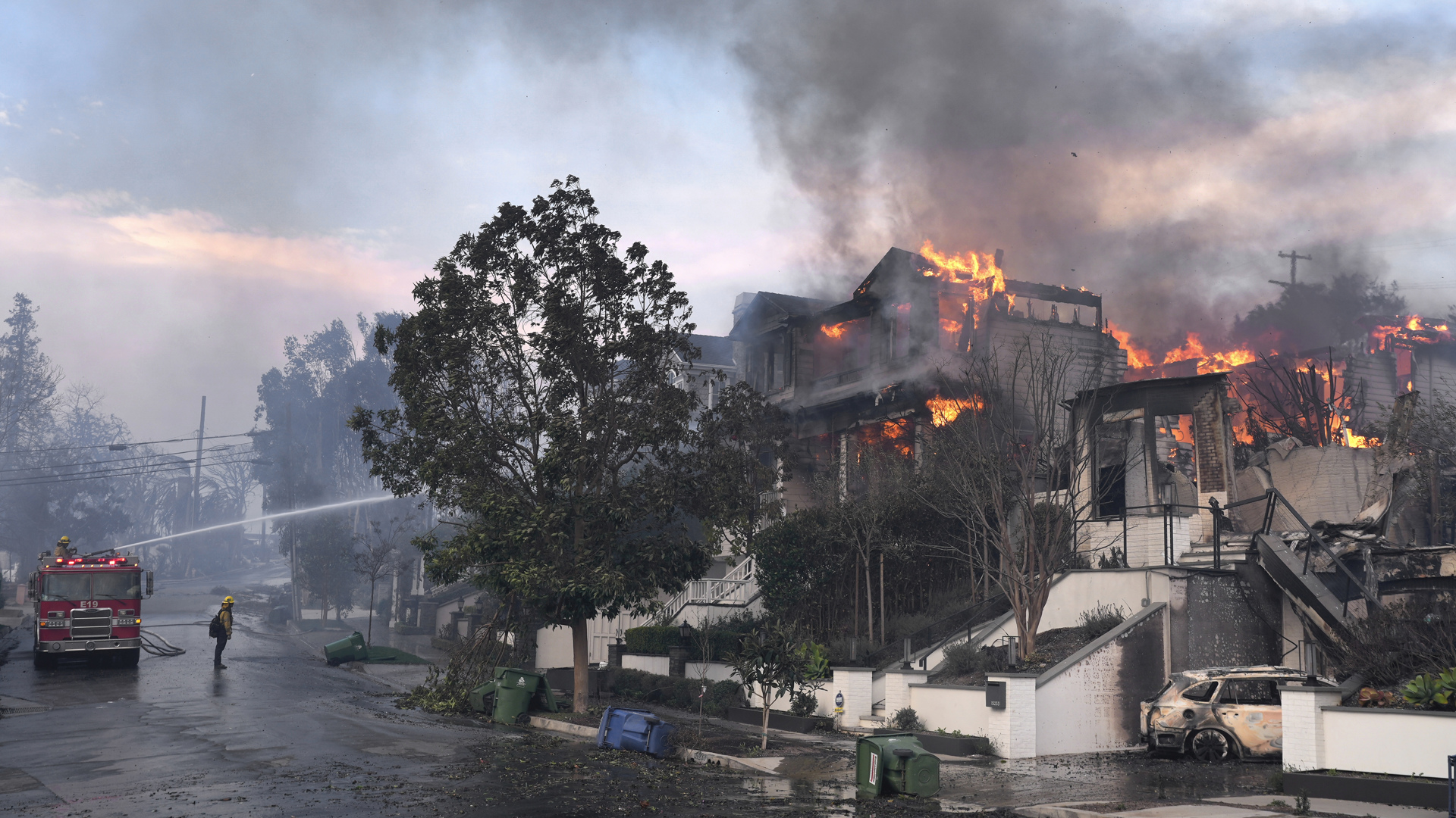 California wildfires: Trump blames Newsom. What is the smelt? | abc10.com