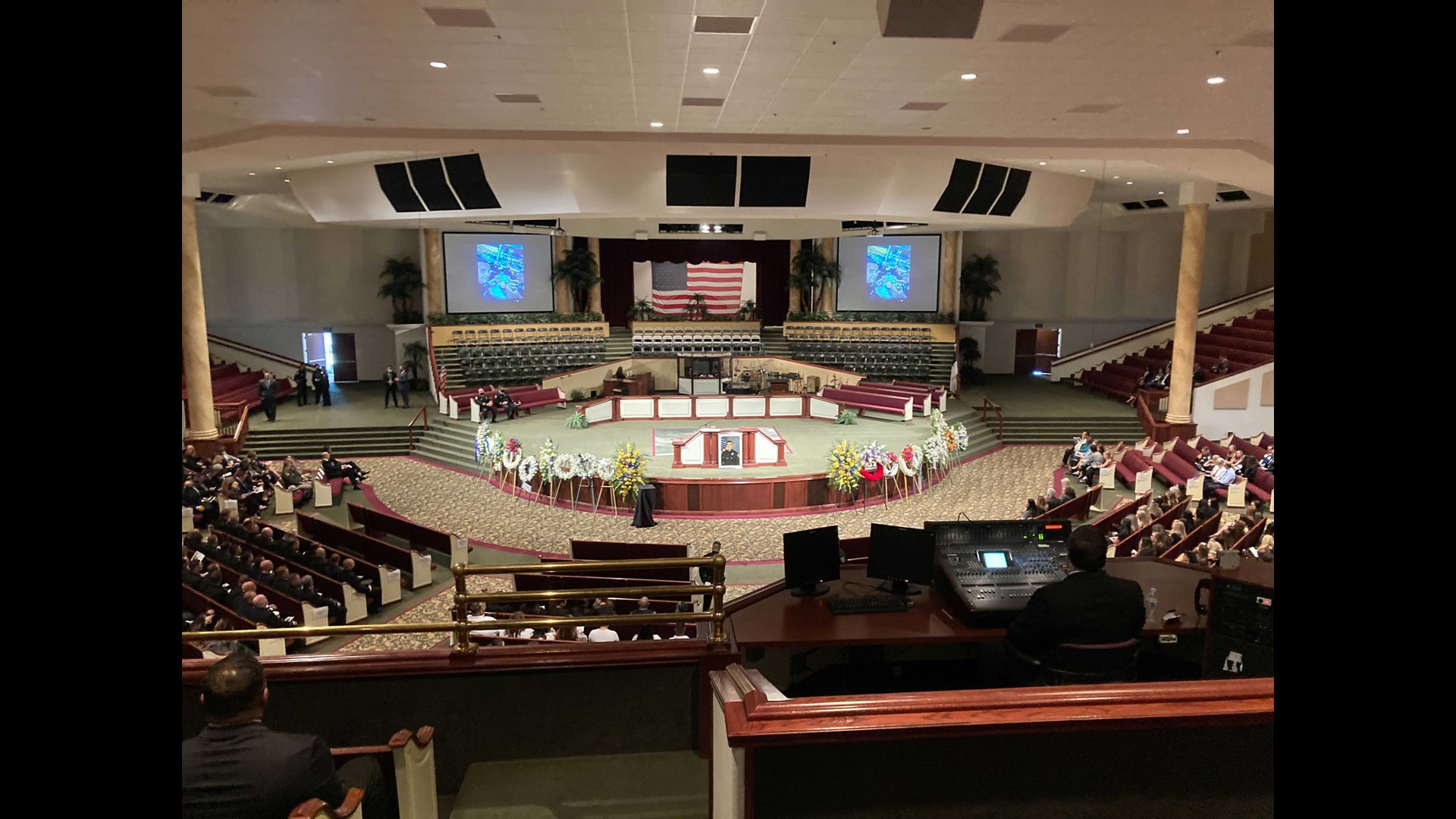 Memorial service and procession for Officer Jimmy Inn | abc10.com