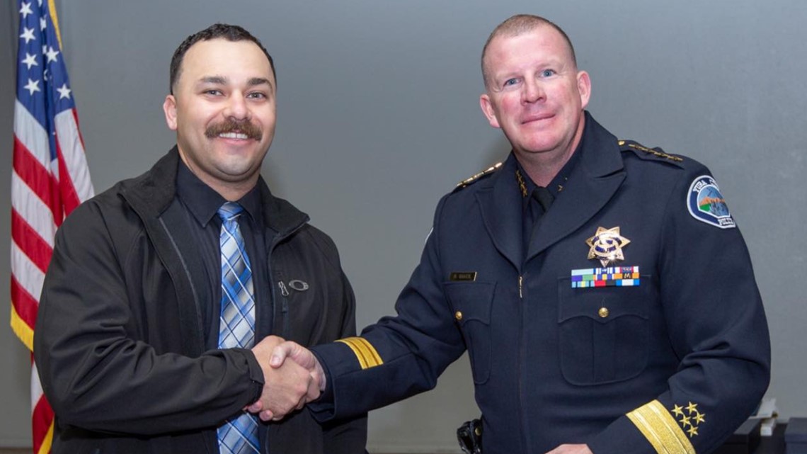 Yuba City officer commended for nabbing suspect in bank robberies ...