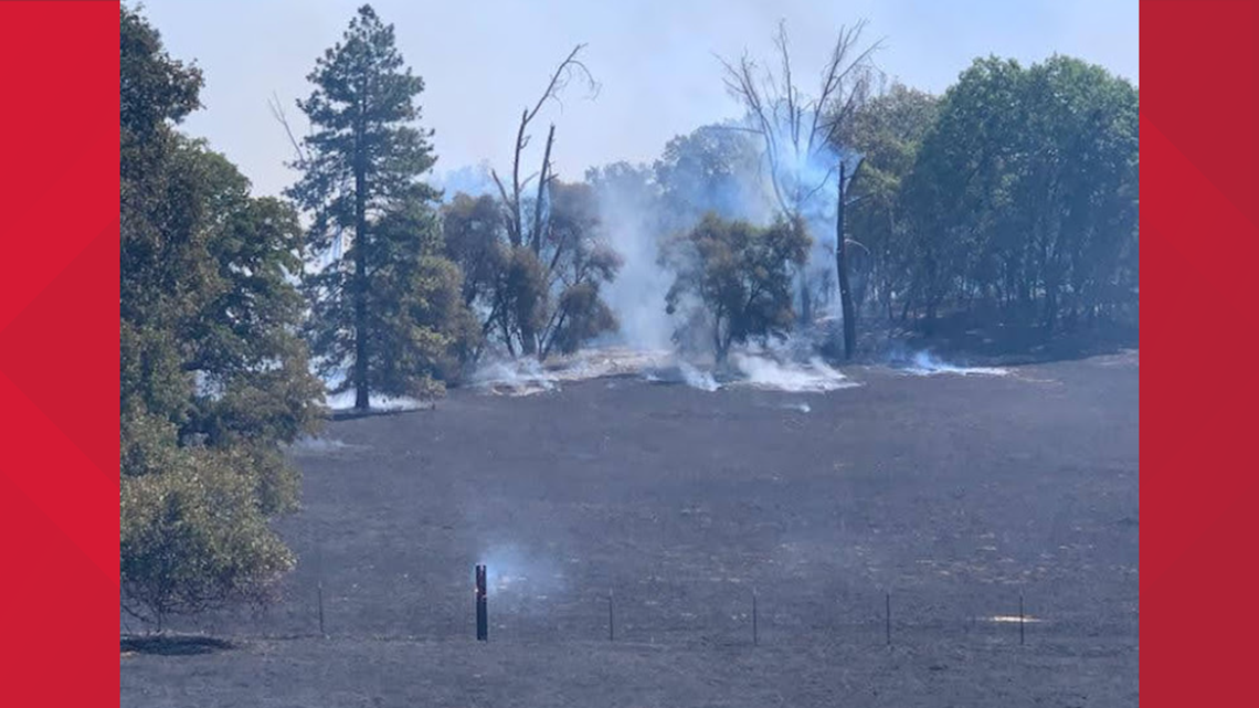Lawrence Fire in Amador County: Structures threatened | abc10.com