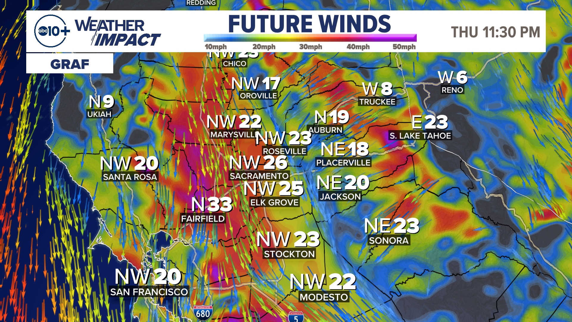 California Red Flag Warning: Increased fire risk starts Thursday ...