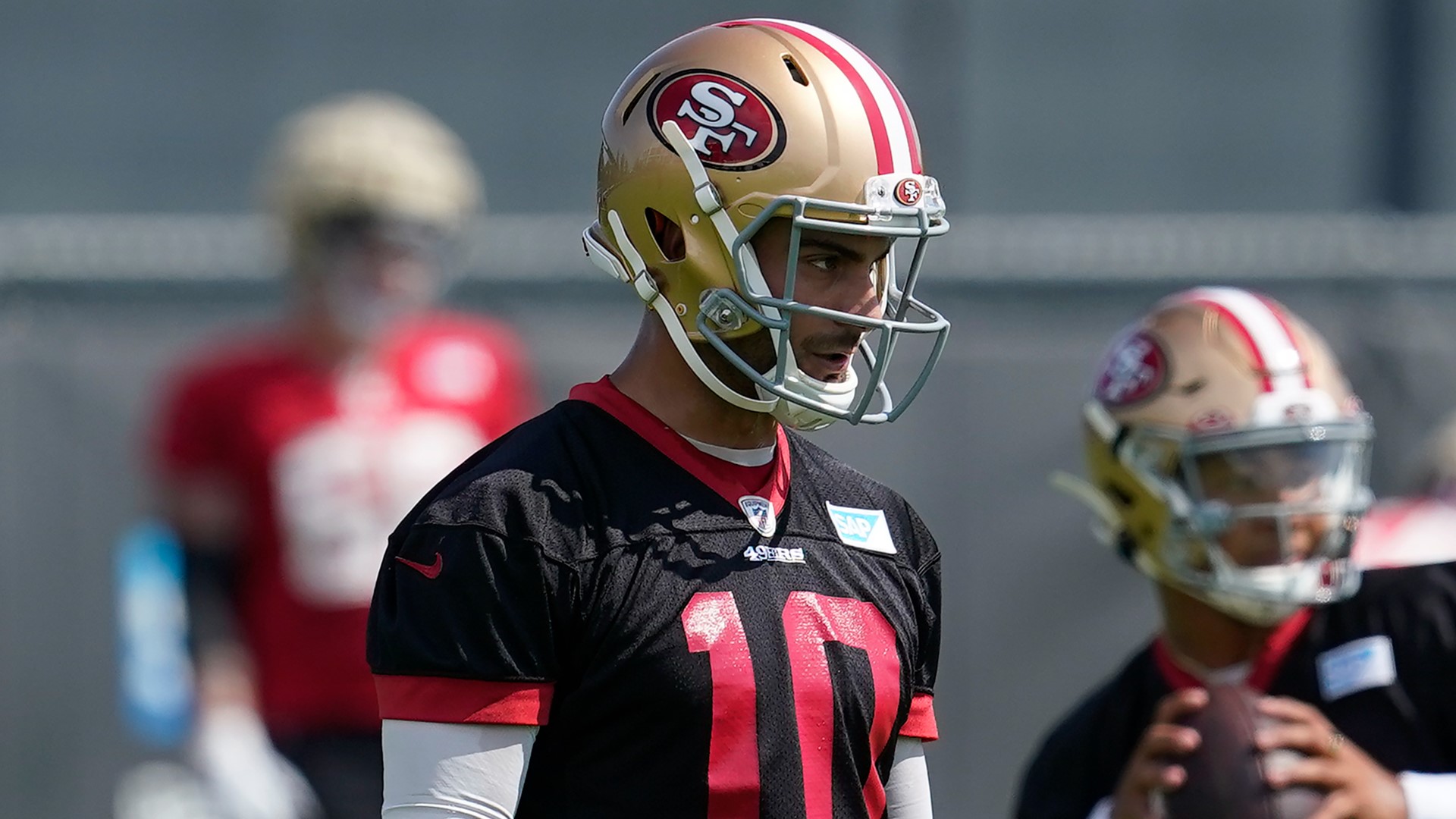 Who is QB for 49ers? Shanahan says it's Lance's team | abc10.com