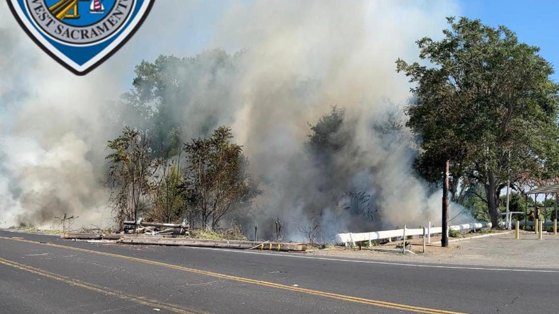 Outages in West Sacramento: Grass fire causes blackouts | abc10.com