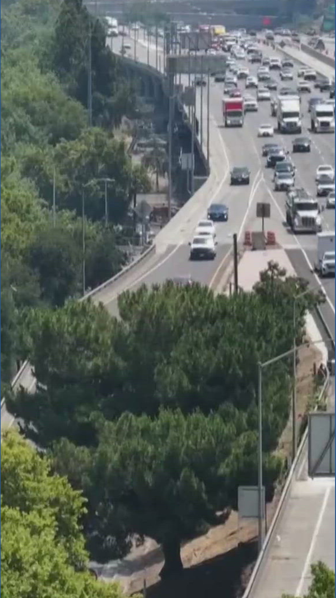 Caltrans clears traffic splits from Highway 50 construction in ...