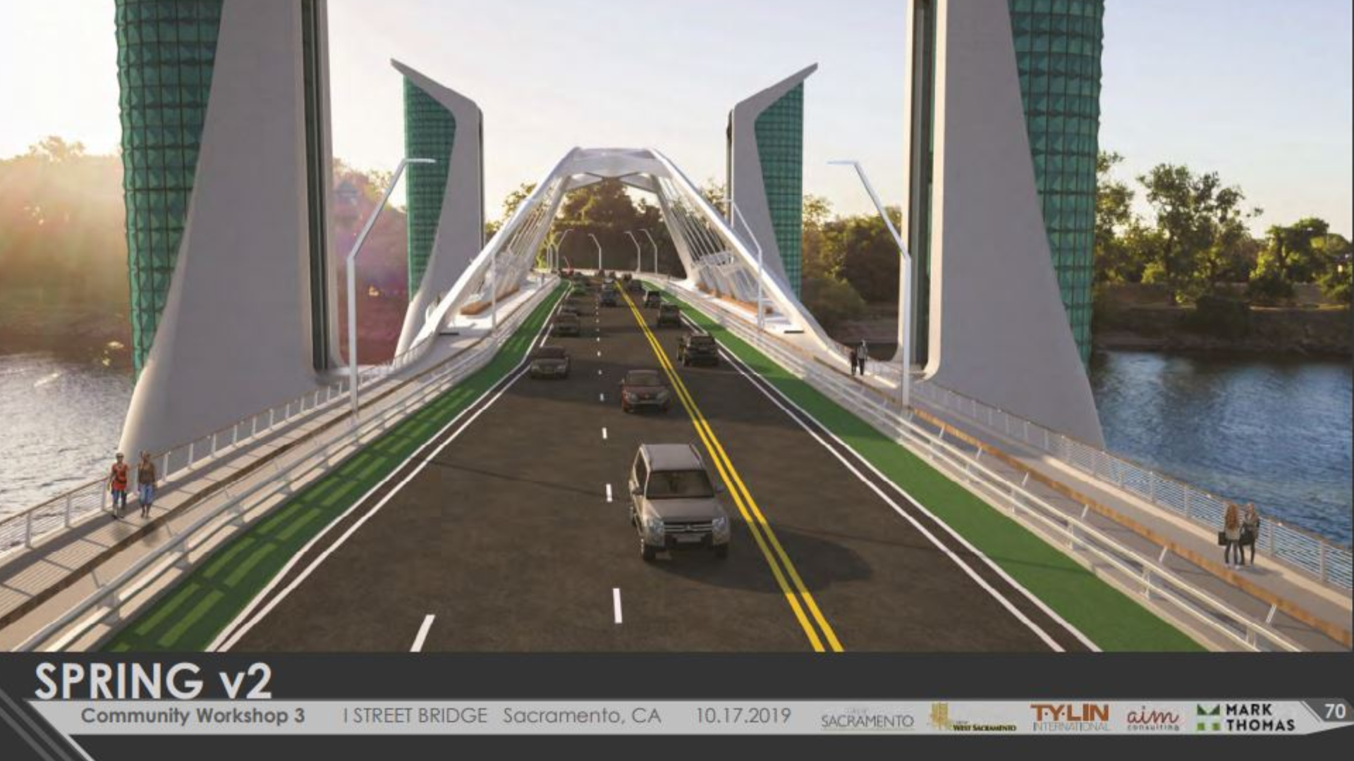 Photos: Artist renderings of the I Street Bridge remodel | abc10.com