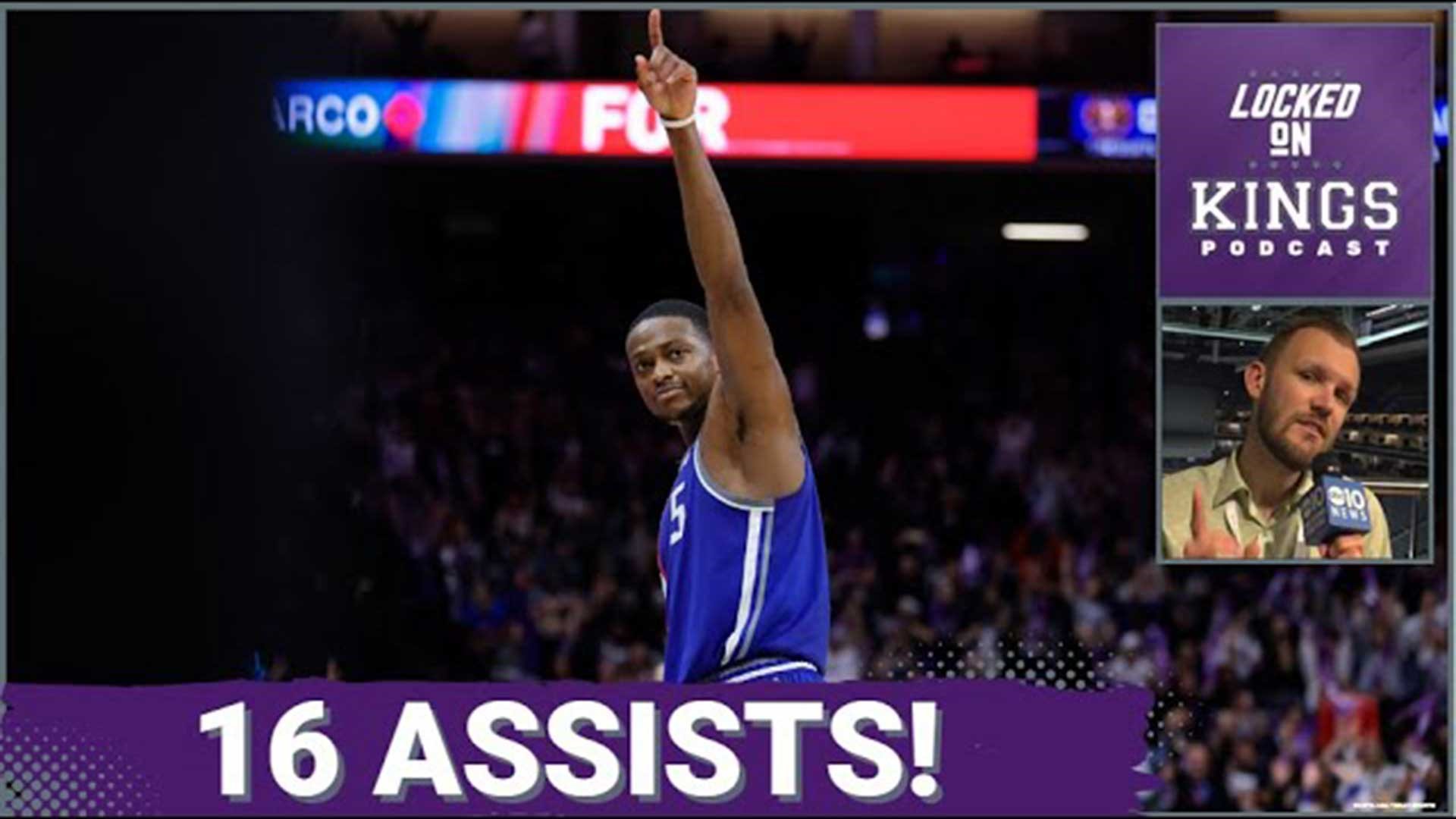 De'Aaron Fox's Career High 16 Assists Leads Sacramento Kings to Victory ...
