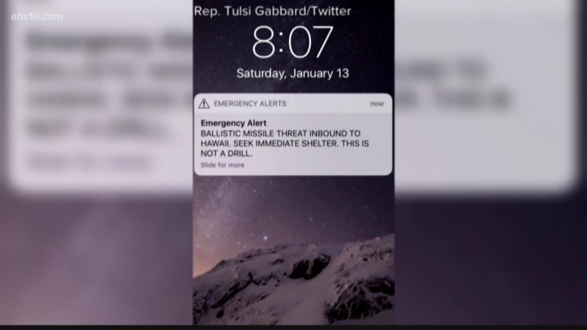 Missile Alert warning sent in Hawaii, mistake blamed on human error ...