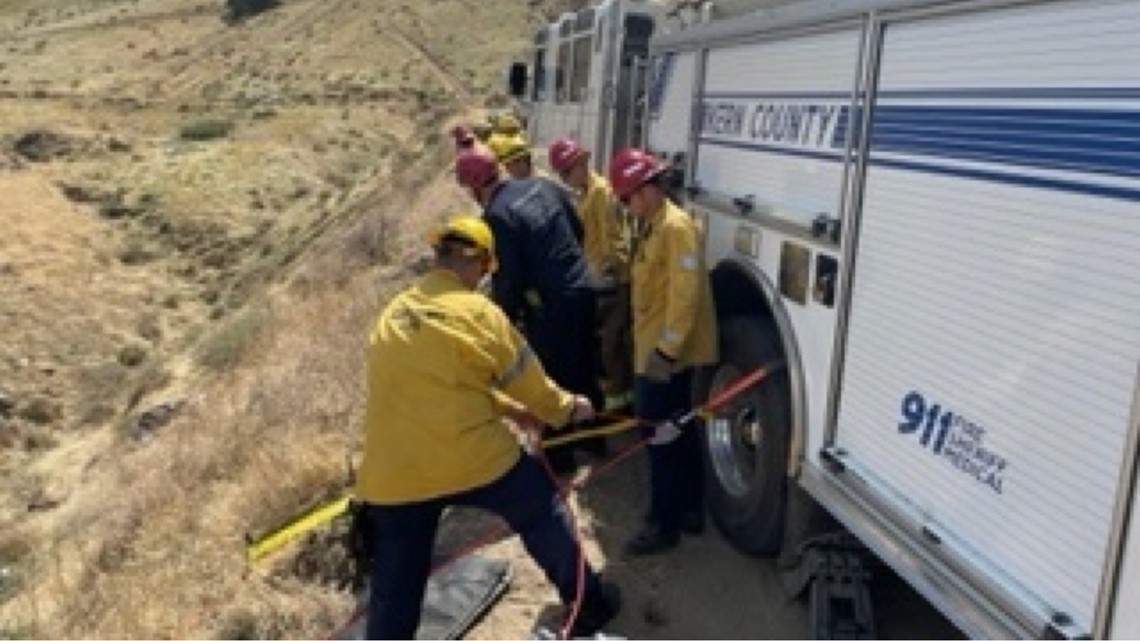 California driver rescue 5 days after 100-foot fall | abc10.com