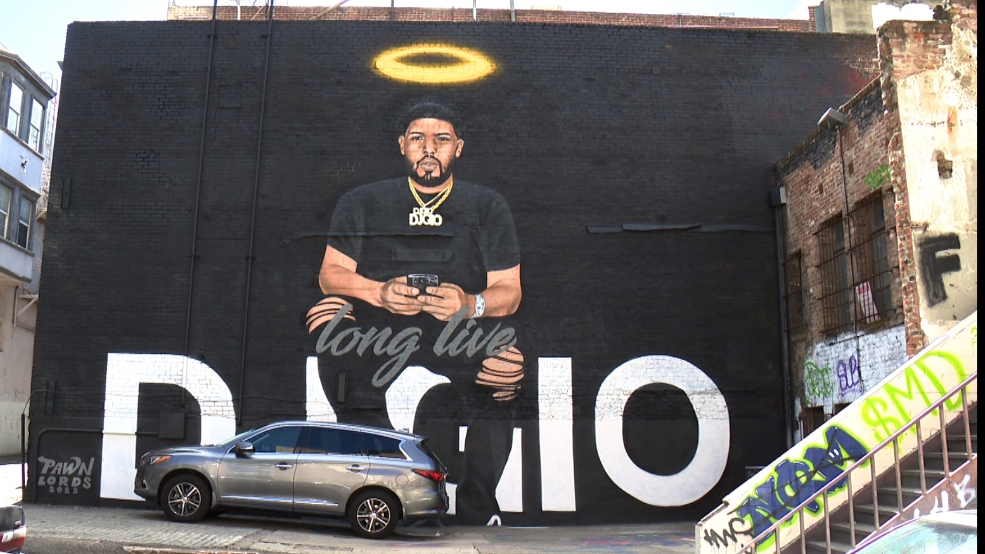 Mural honoring 'Dj Gio' painted in Sacramento | abc10.com