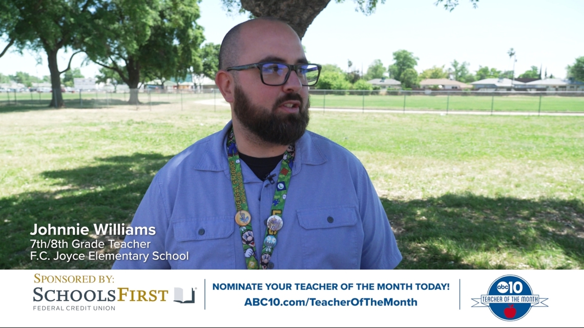 June 2024: ABC10’s Teacher of the Month Johnnie Williams | abc10.com