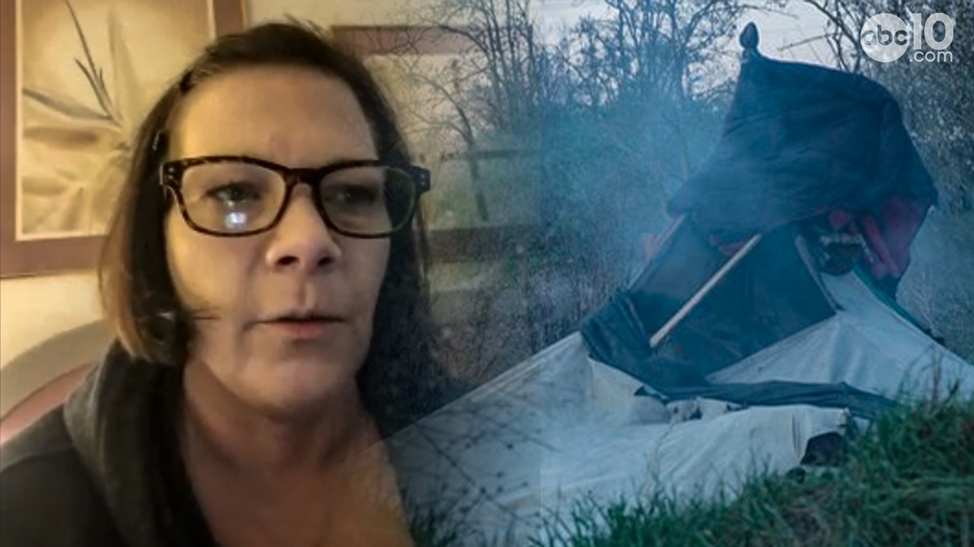 Homeless and burned, Placerville woman looking for tougher penalties ...