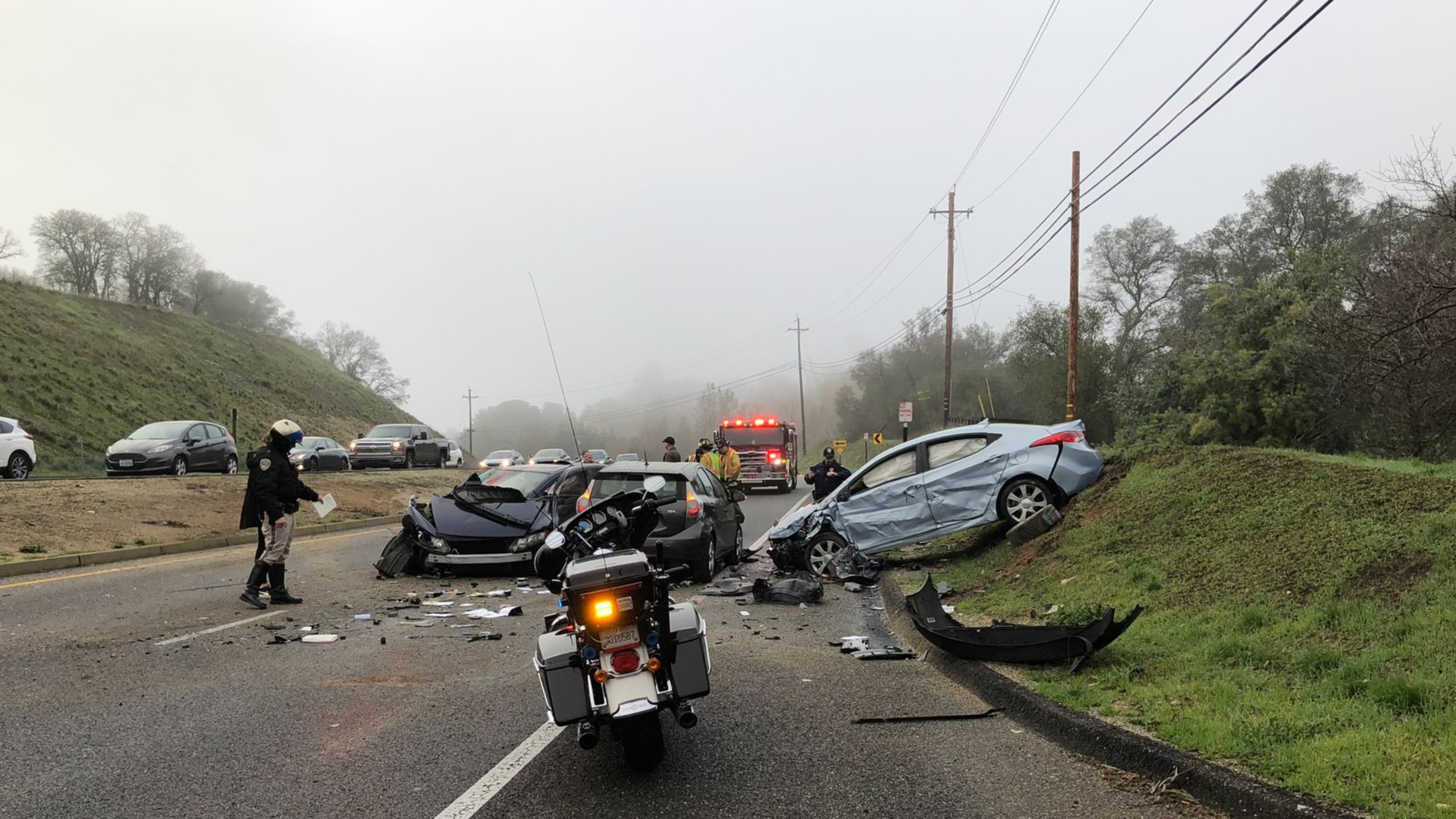 Crash in Granite Bay: Traffic backed up to Beals Point | abc10.com