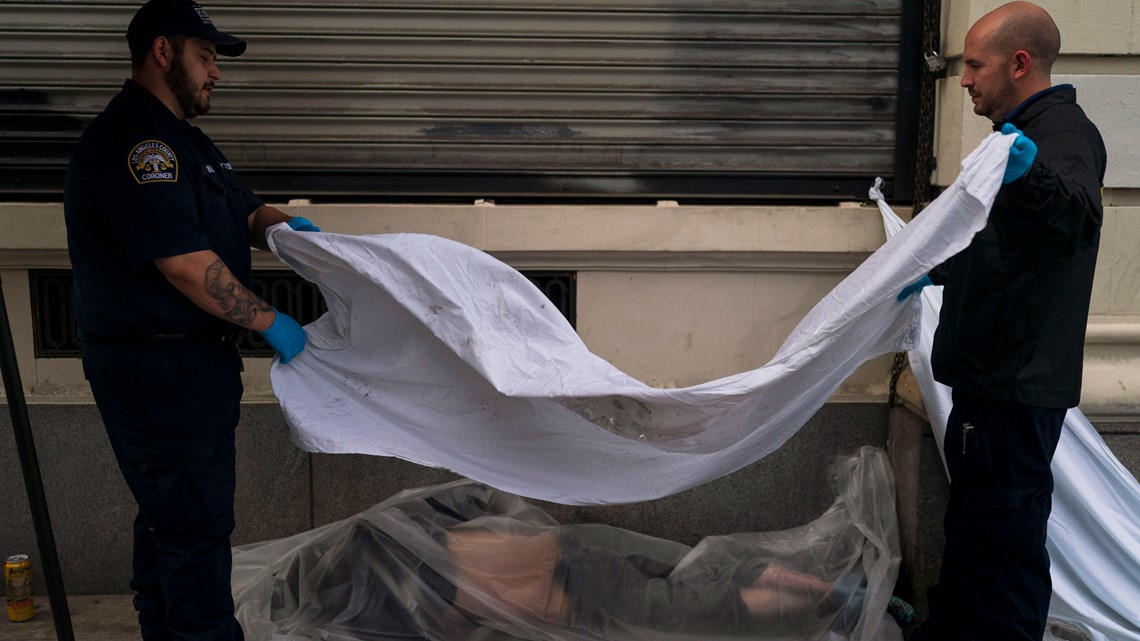 Fentanyl impacts visible along streets of Los Angeles | abc10.com