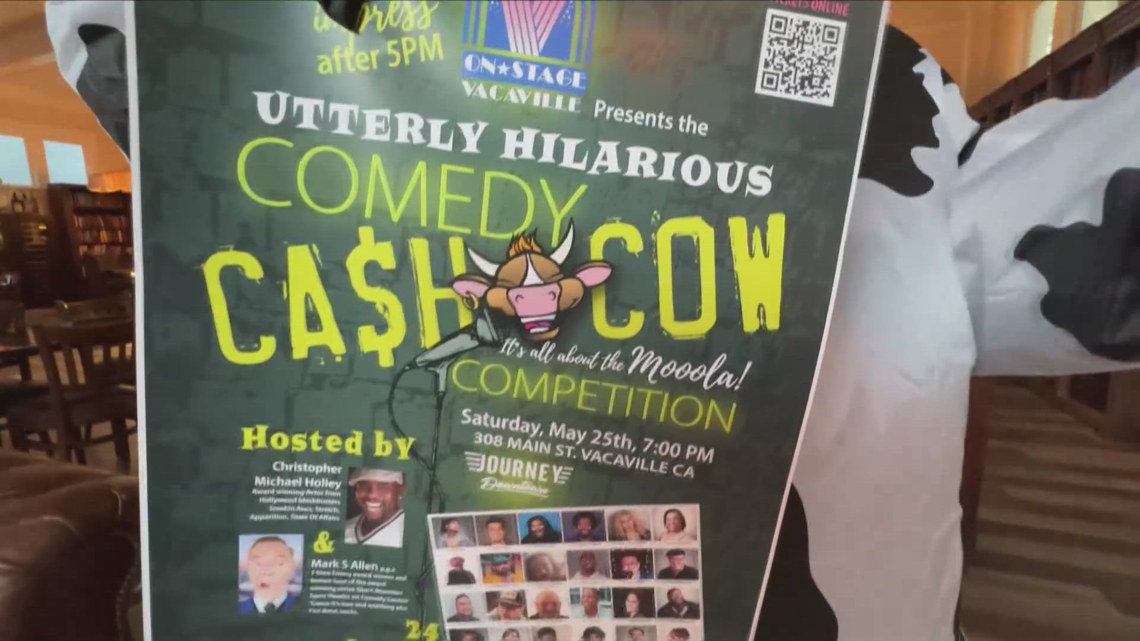 Comedy Cash Cow competition happening in Vacaville Saturday | abc10.com