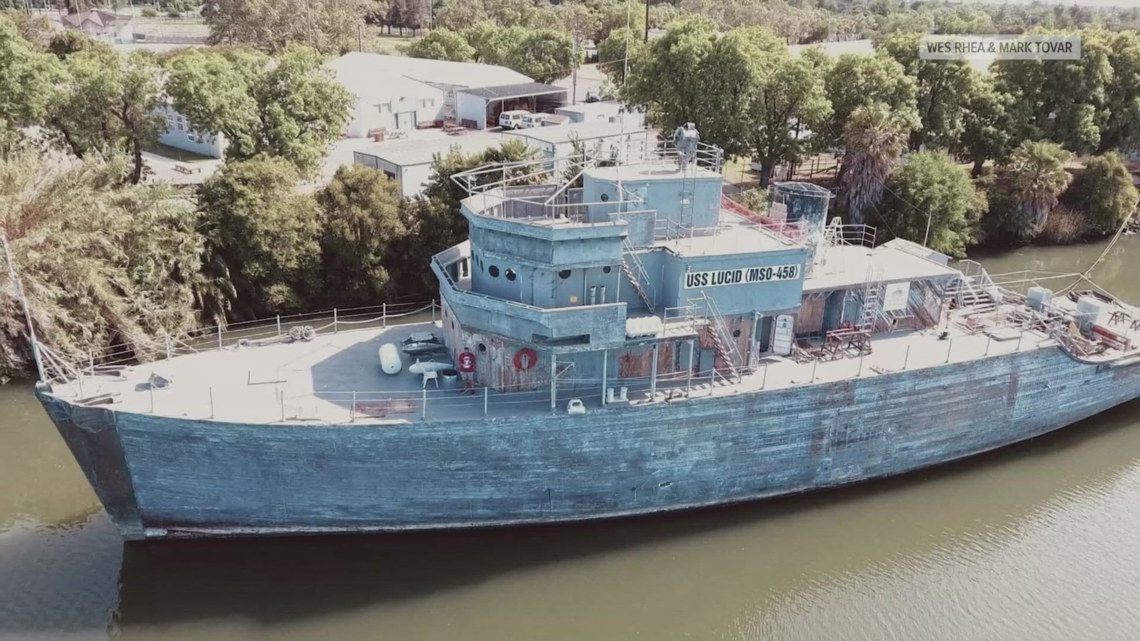 Stockton team restores USS Lucid to preserve Navy history and educate ...