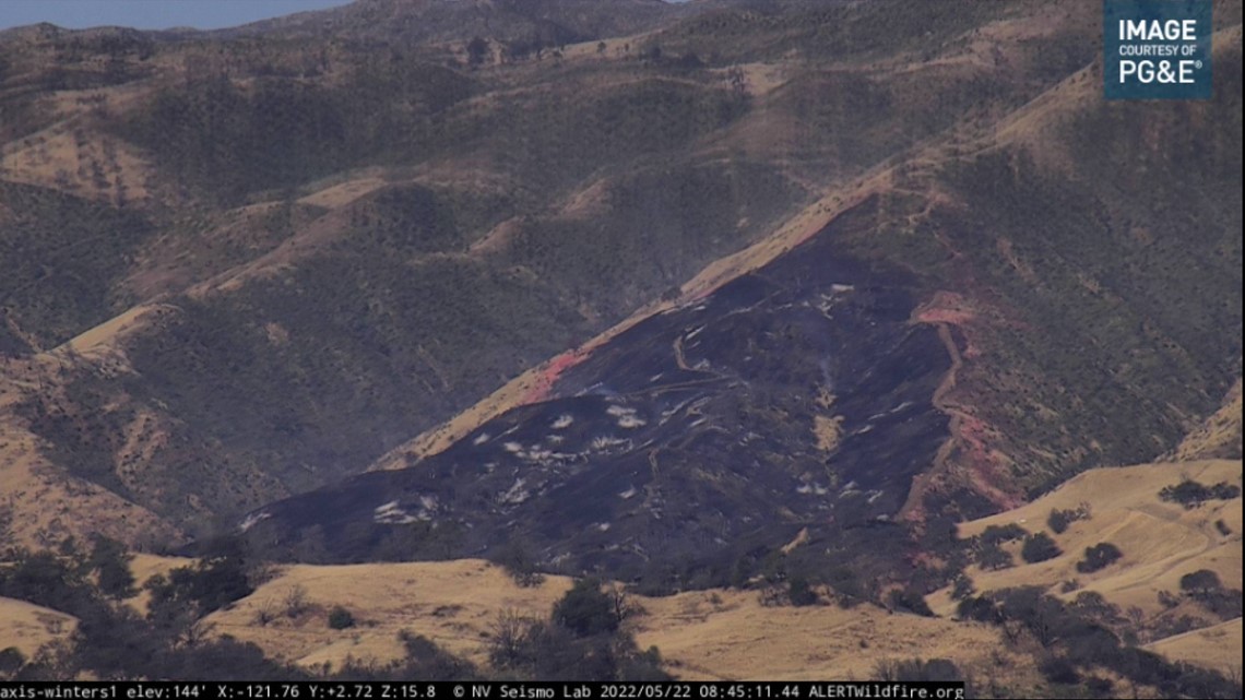 Quail Fire burning near Vacaville | Map, Evacuation order | abc10.com