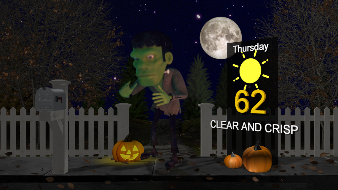 Halloween temps: Chilly weather returns for trick-or-treating | abc10.com