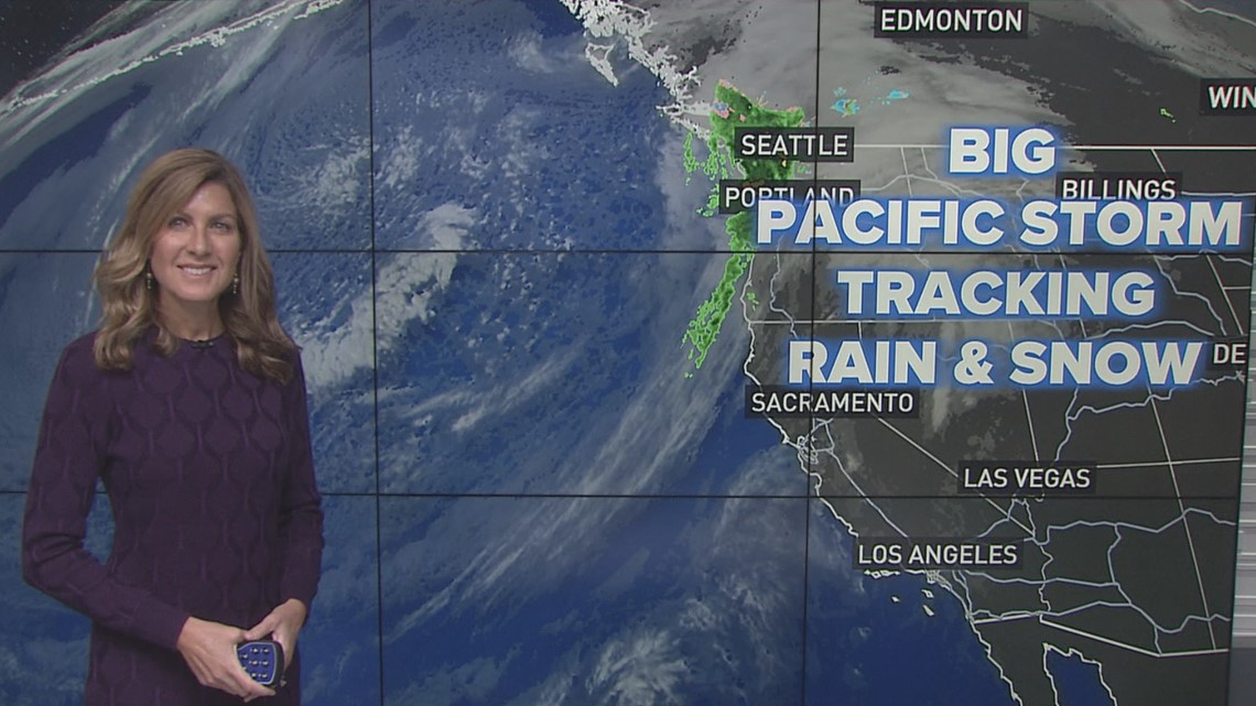 Tracking the 1st big storm of the season: Where rain and snow will fall ...