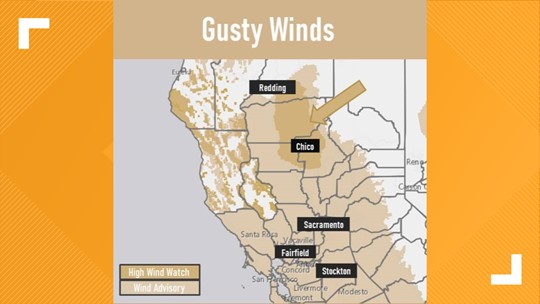 Impactful storm hitting California: Maps, advisories and forecast ...