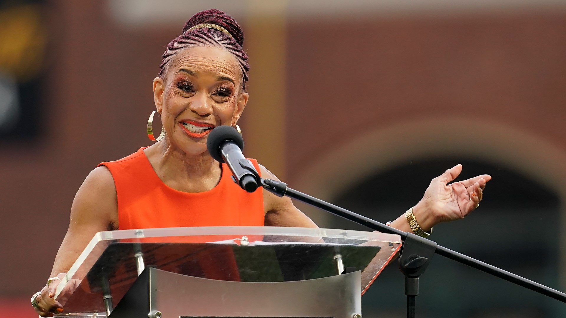 Renel Brooks-Moon not back as San Francisco Giants PA announcer | abc10.com