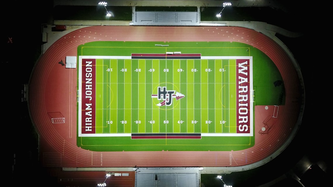 Hiram Johnson High School football debuts new stadium for season ...