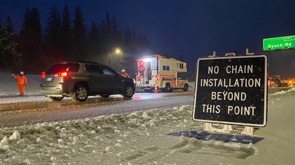 Some I-80 and Highway 20 closures announced for Saturday morning ...