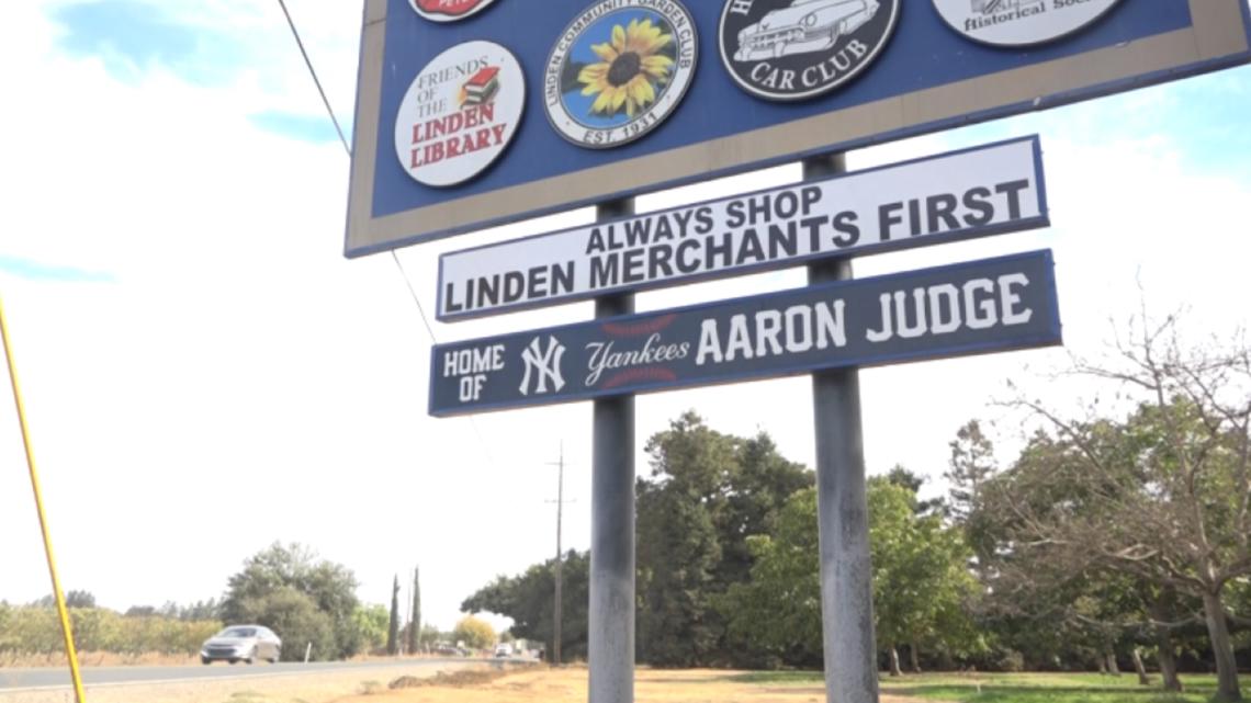 Hometown cheers on Linden's Aaron Judge in World Series | abc10.com