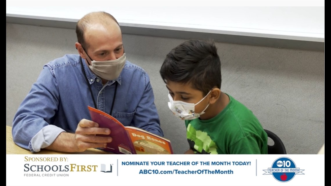 November 2021: ABC10's Teacher of the Month is Brandon Amato | abc10.com