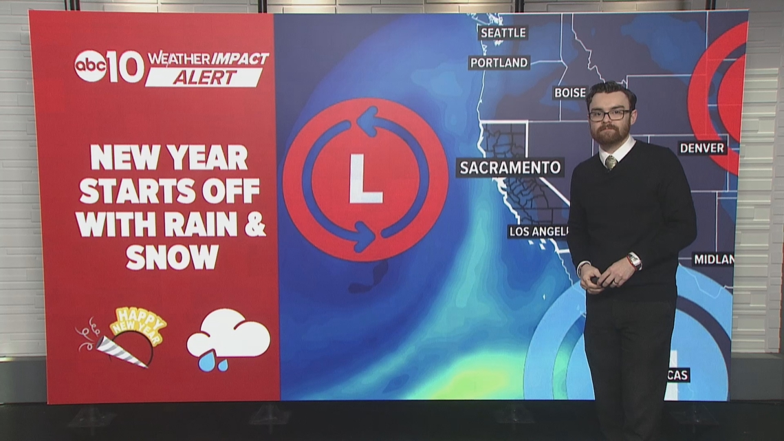 An atmospheric river impacts Northern California as 2026 begins | abc10.com