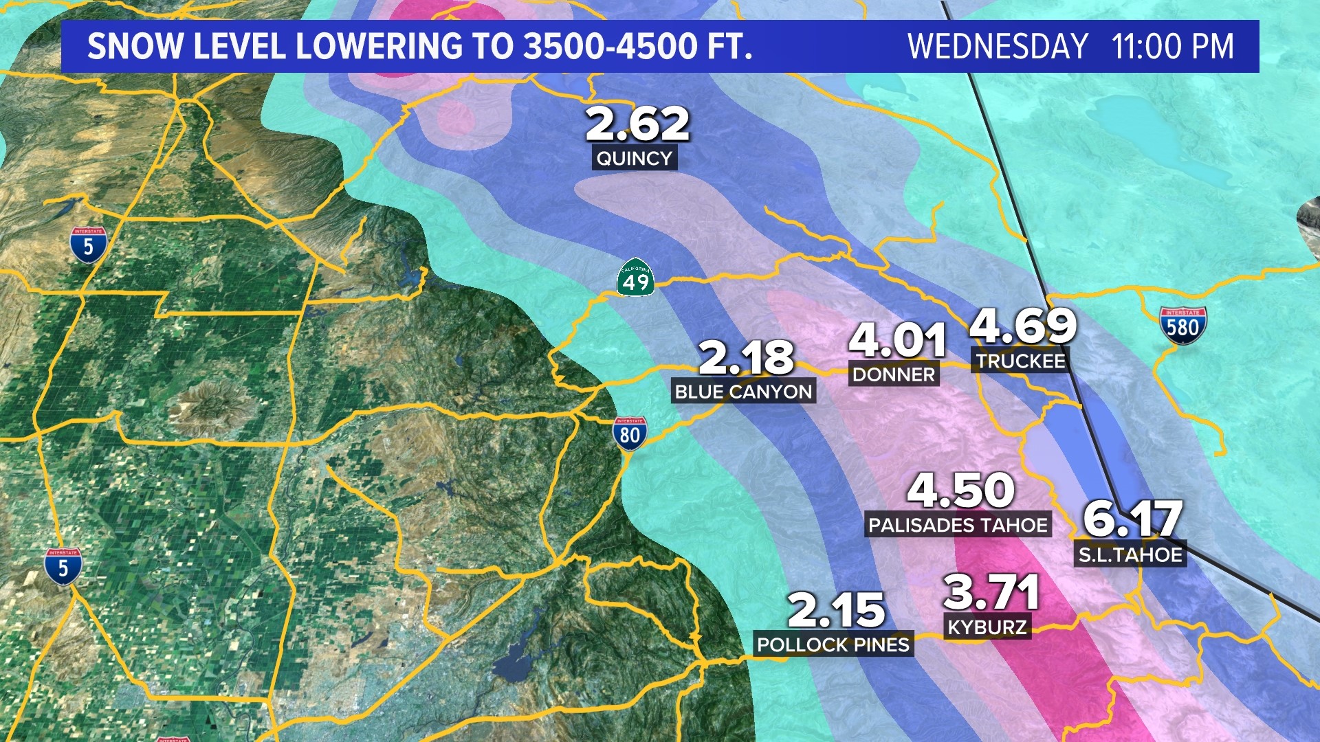 Winter Storm: Northern California's wet weather staying for now | abc10.com