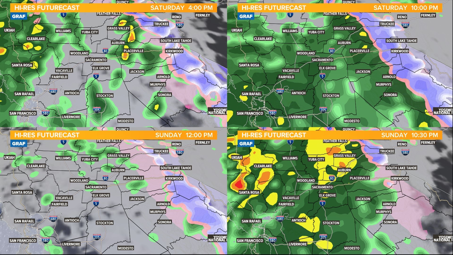 Atmospheric rivers set to bring rain, wind and snow to NorCal | abc10.com