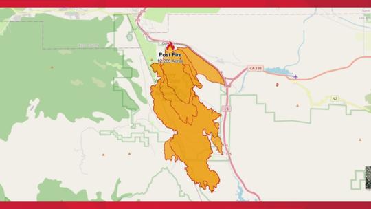 Post Fire in Los Angeles County: Evacuations, Maps, Updates | abc10.com