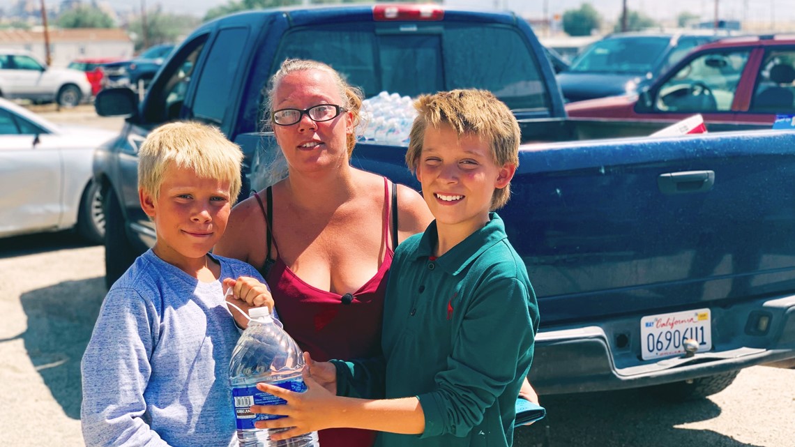 Media flocks to tiny town of Trona, California after back-to-back ...