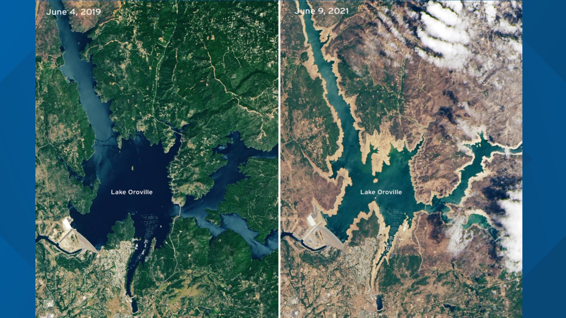 Low water levels at Lake Oroville shuts down hydro power plant | abc10.com