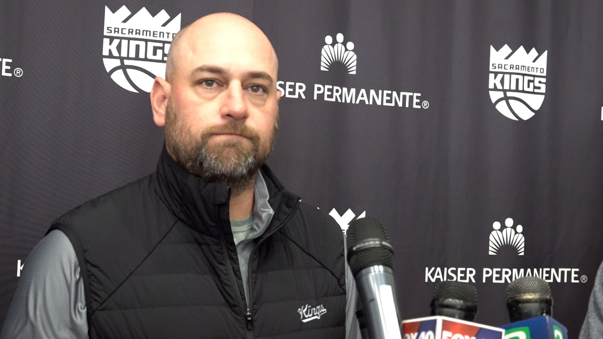 Sacramento Kings Media Day | General Manager Monte McNair talks ...