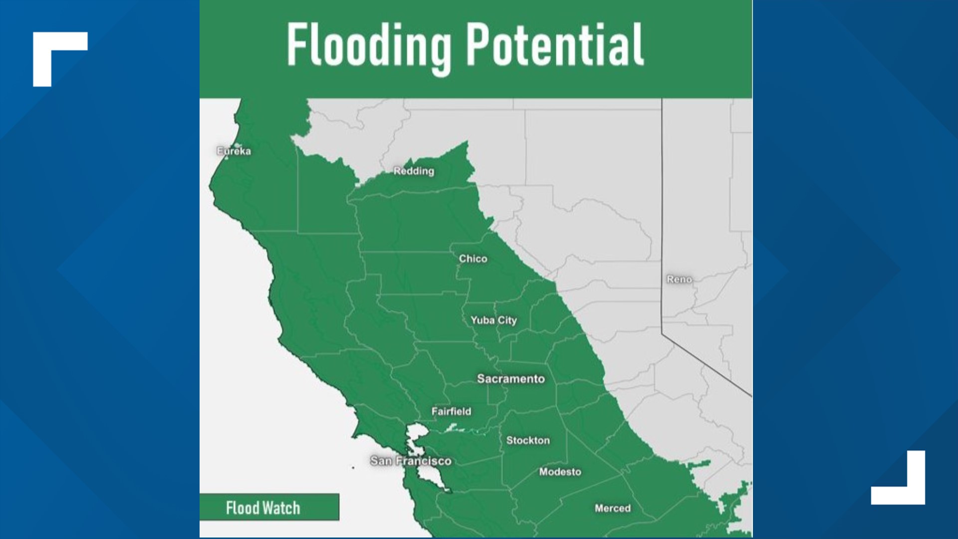 Impactful storm hitting California: Maps, advisories and forecast ...