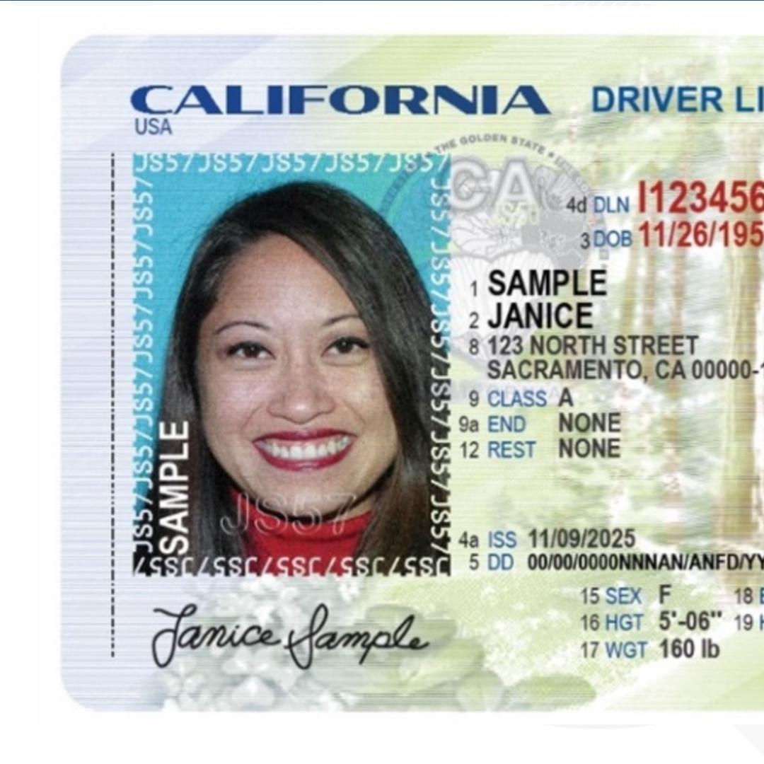 New California driver’s license, ID card design adds security and state ...