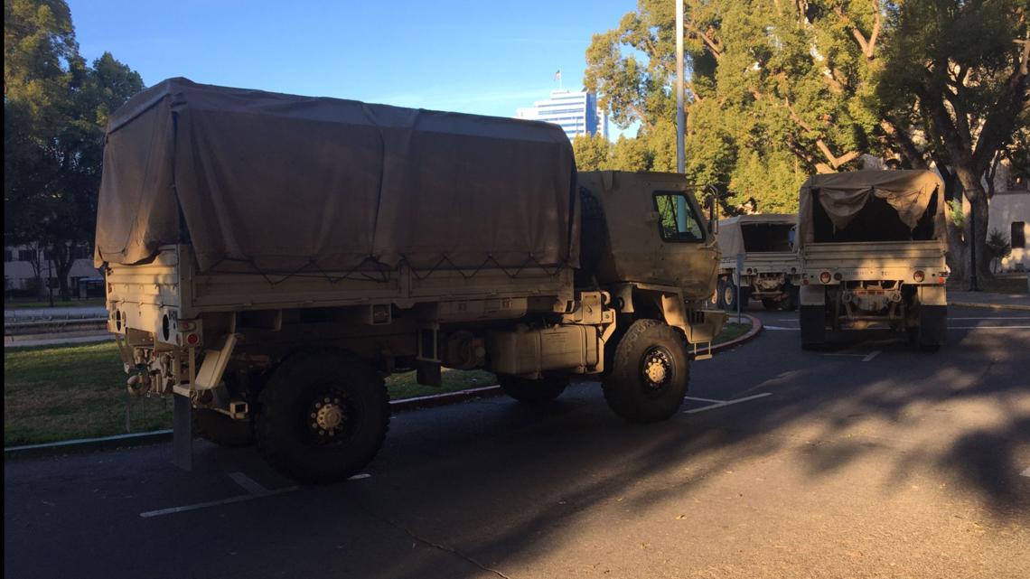 California National Guard, law enforcement monitors Capitol | Updates ...