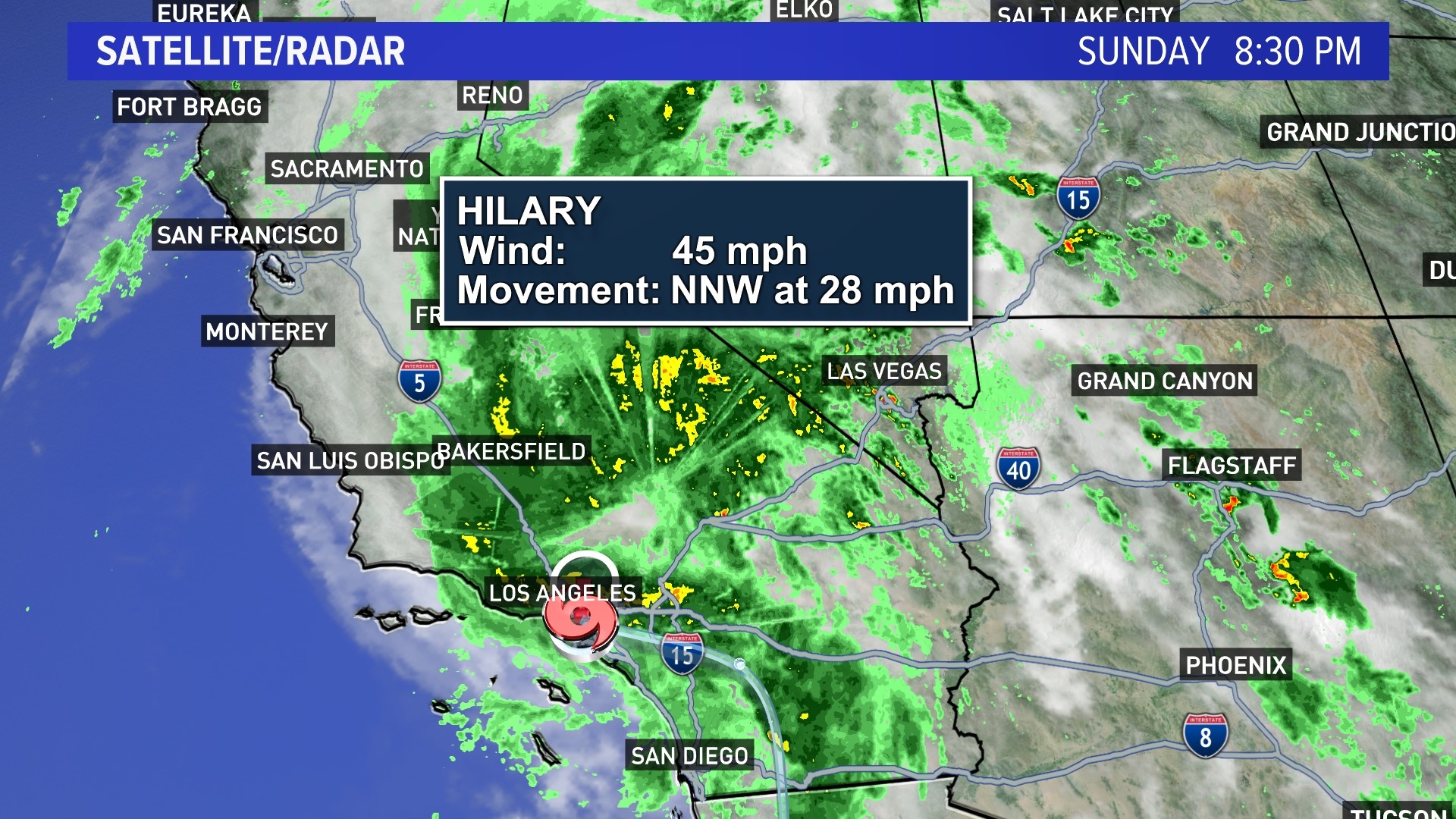Hilary in California Update: Landfall in Mexico | abc10.com