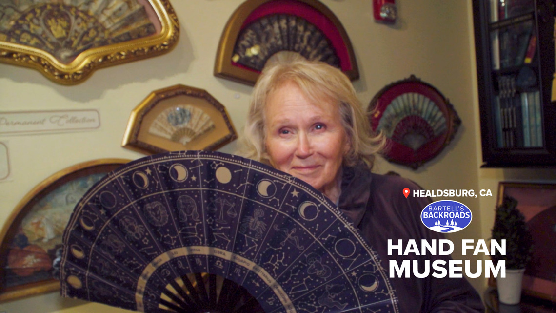 Rare hand fans offer a cool look at art, fashion and history | Bartell ...