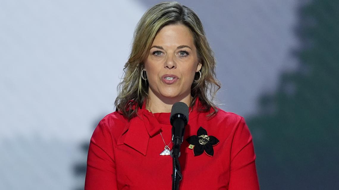 Christy Shamblin, mother-in-law of Nicole Gee, speaks at RNC | abc10.com