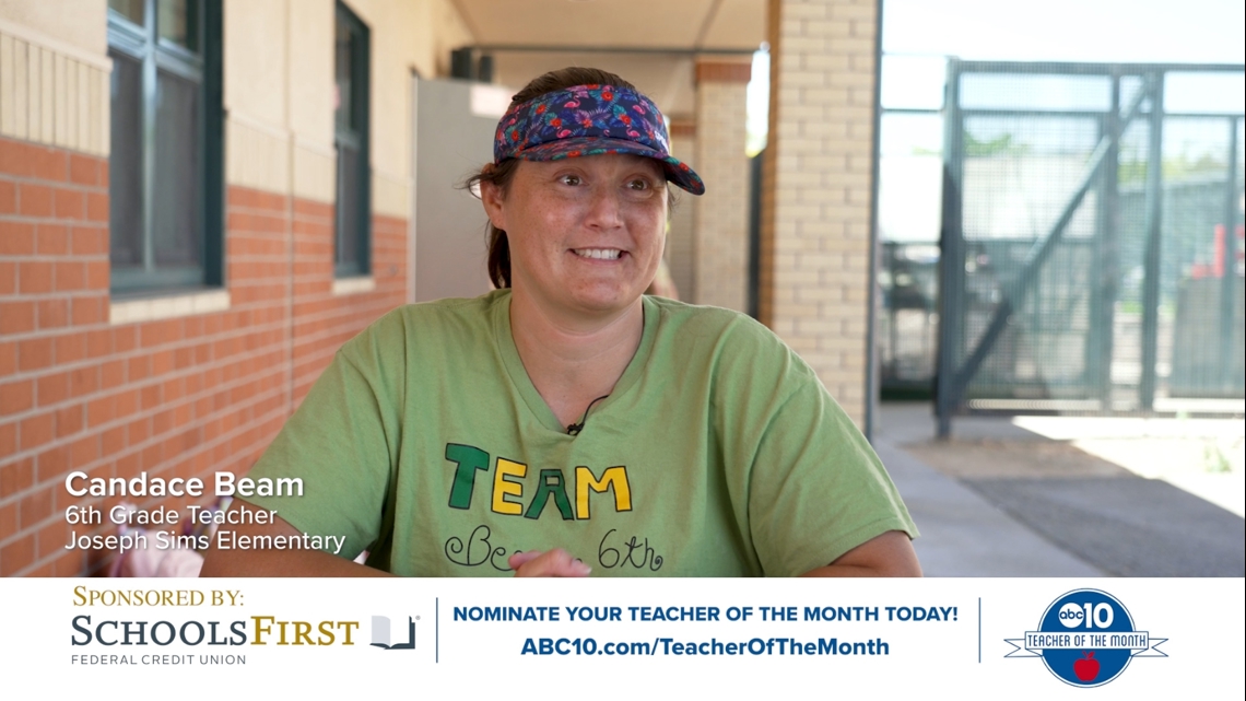 July 2024: ABC10’s Teacher of the Month Candace Beam | abc10.com