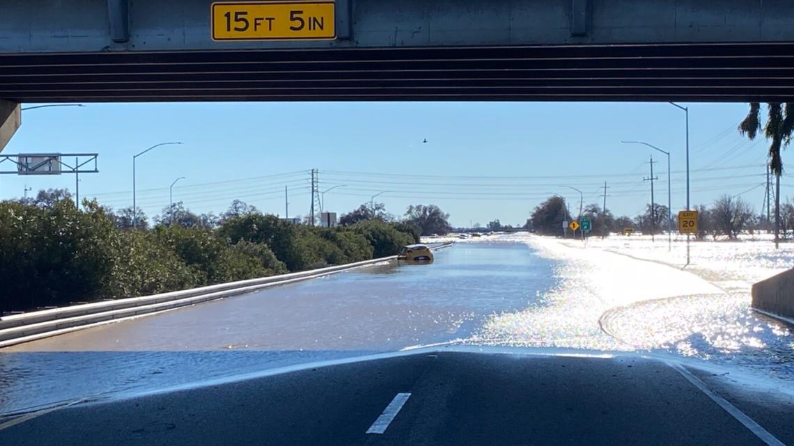 Winter Storm Aftermath: Hwy 99 flooding, power outages and more | abc10.com