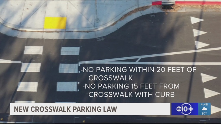 Explaining California's new parking rules near crosswalks -the daylighting law | abc10.com