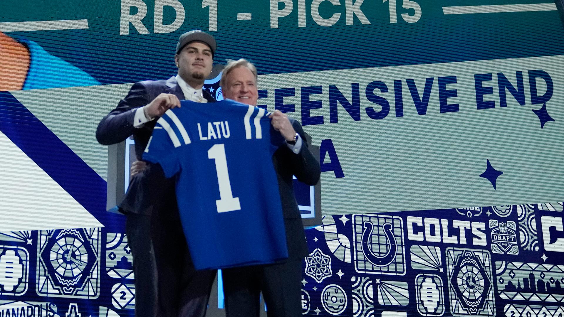 Jesuit football coach reflects on Laiatu Latu, newest Colt | abc10.com