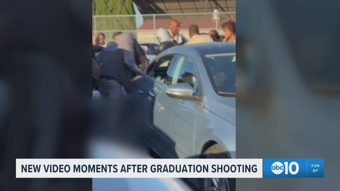 New video shows moments after the deadly Fairfield graduation ceremony ...