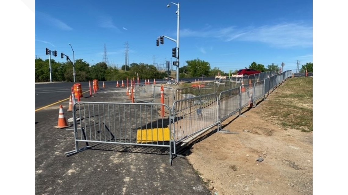 Temporary pedestrian detour at Atlantic Street in Roseville | abc10.com