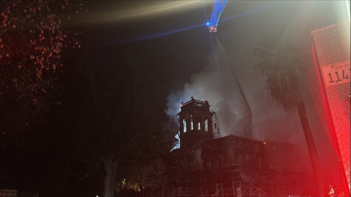 Bidwell Mansion Fire | abc10.com